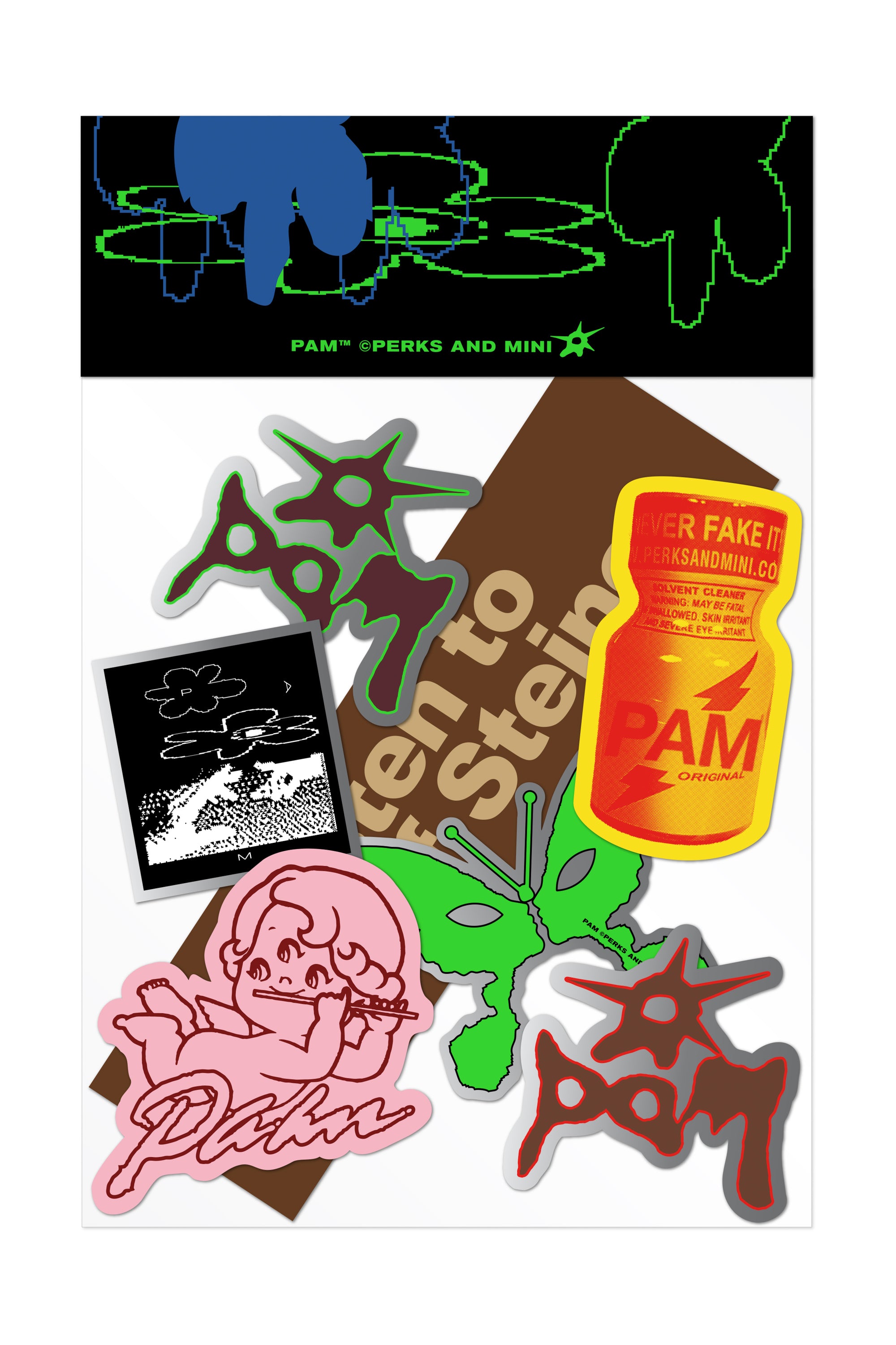 FROM AFAR STICKER PACK – P.A.M. (Perks And Mini)